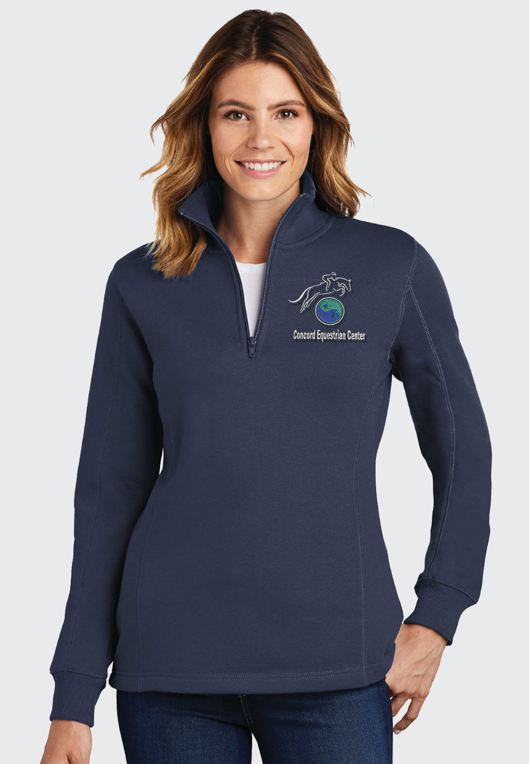 Concord Equestrian Center Sport-Tek® 1/4-Zip Sweatshirt, 2 Color Optio ...