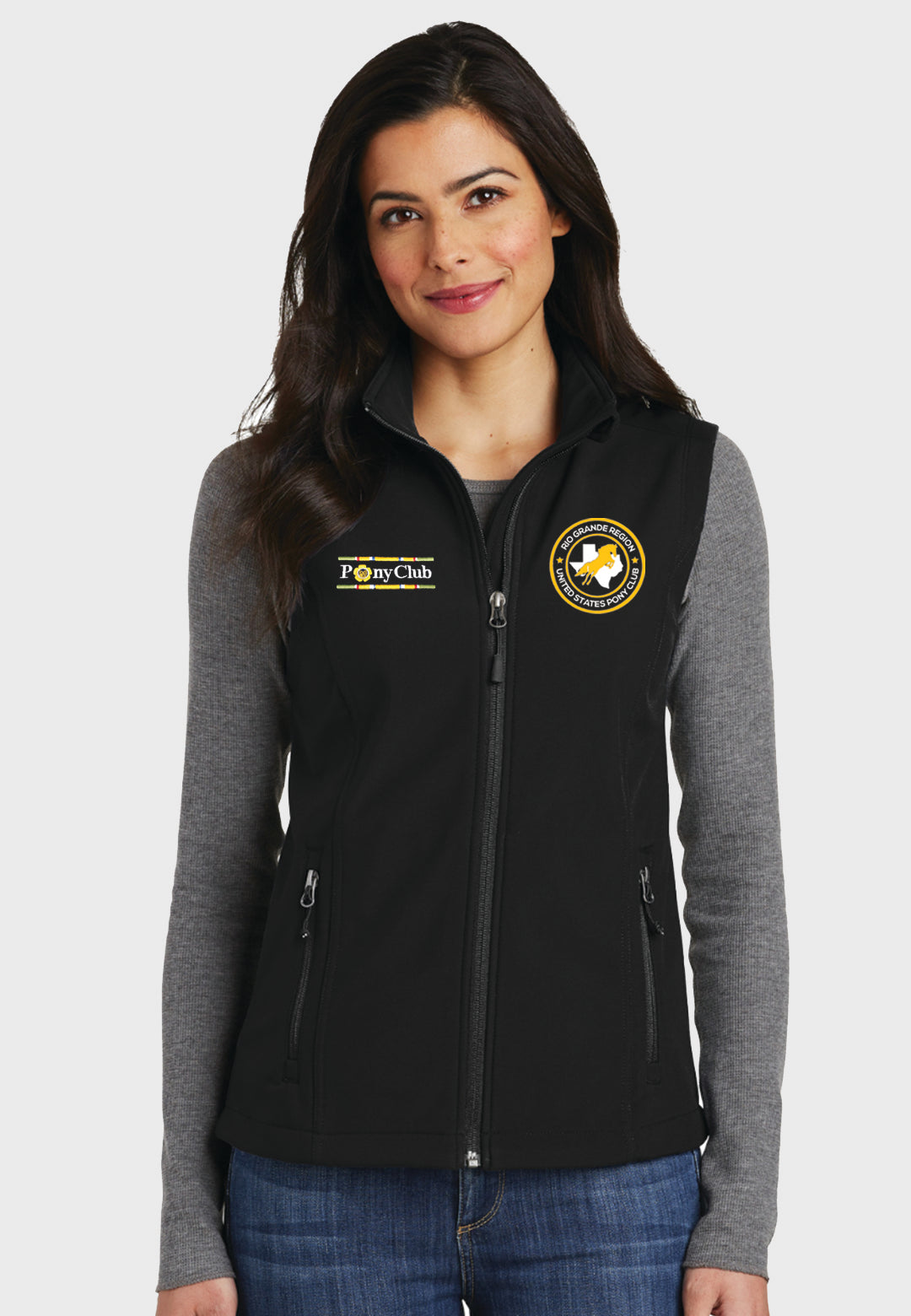 Rio Grande Region USPC Port Authority® Core Soft Shell Vest - Ladies ...