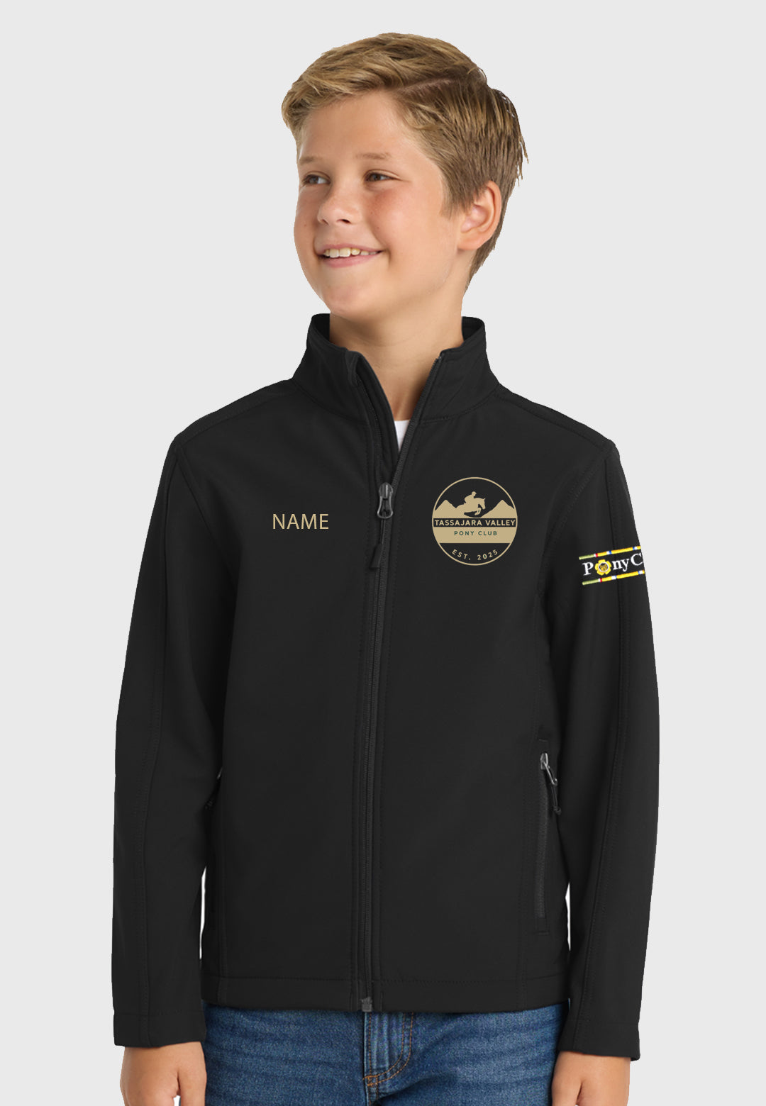 Tassajara Valley Pony Club Port Authority® Core Black Soft Shell Jacke ...