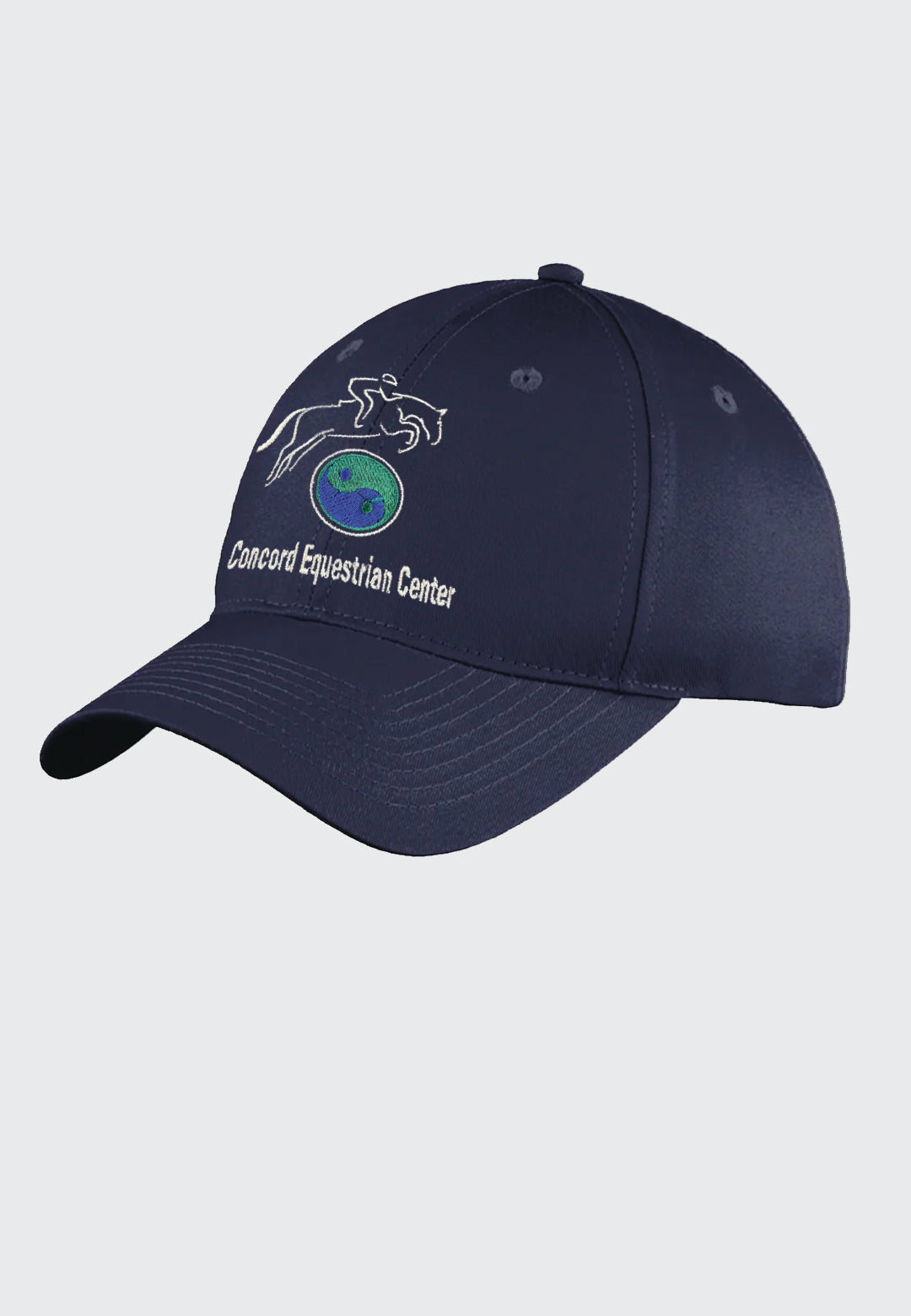 Concord Equestrian Center Port & Company® Six-Panel Unstructured Twill ...