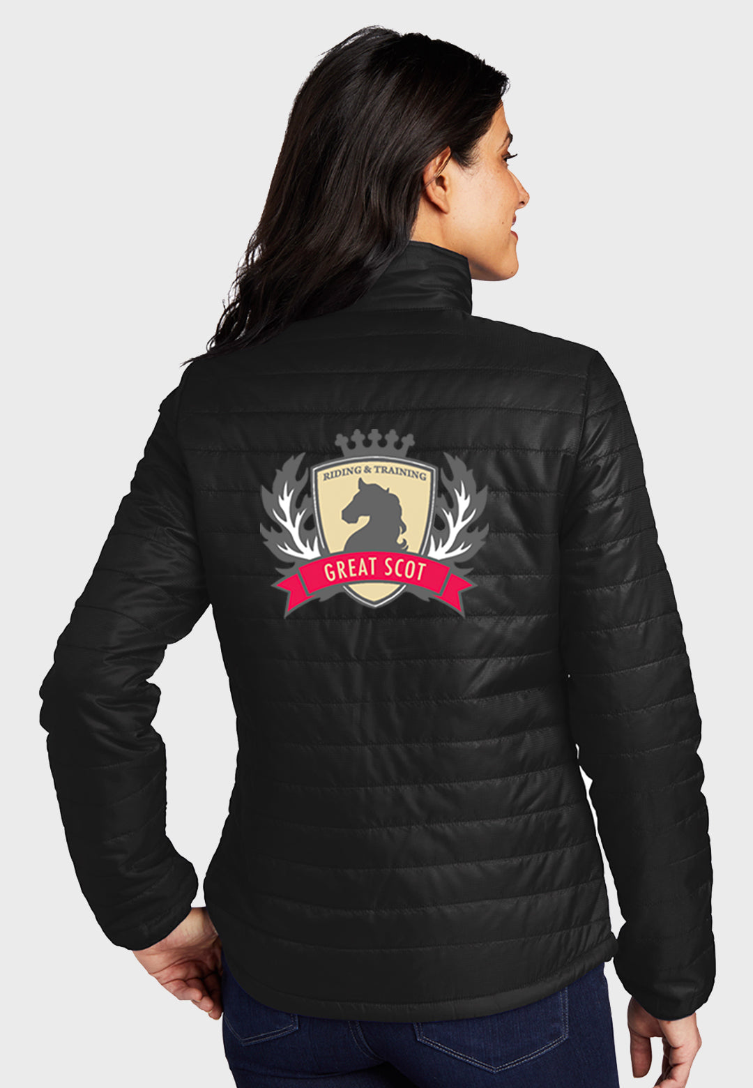 Great Scot Port Authority® Ladies Packable Down Jacket - 2 Color Optio ...