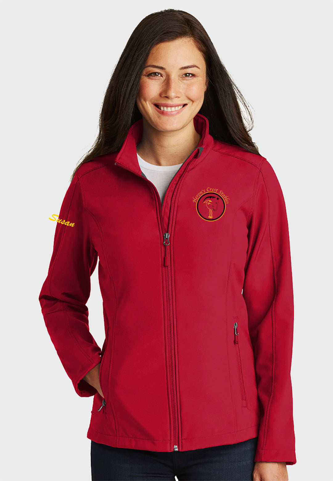 Heron's Crest Stables Port Authority® Core Soft Shell Jacket - Ladies ...