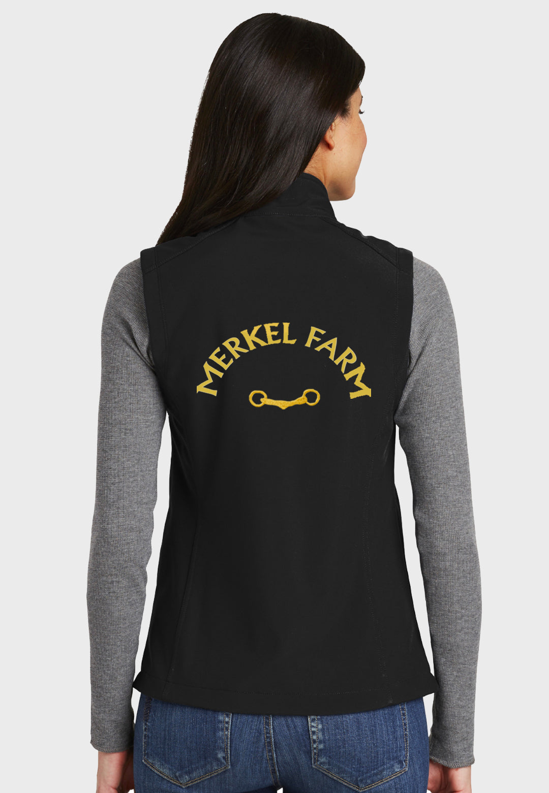 Merkel Farm Equestrian Center Port Authority® Ladies + Mens Core Soft ...