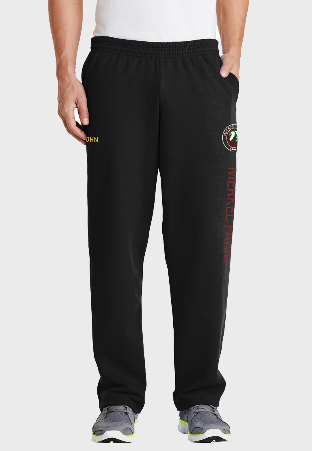Merkel Farm Equestrian Center Port & Company® Core Fleece Sweatpant wi ...