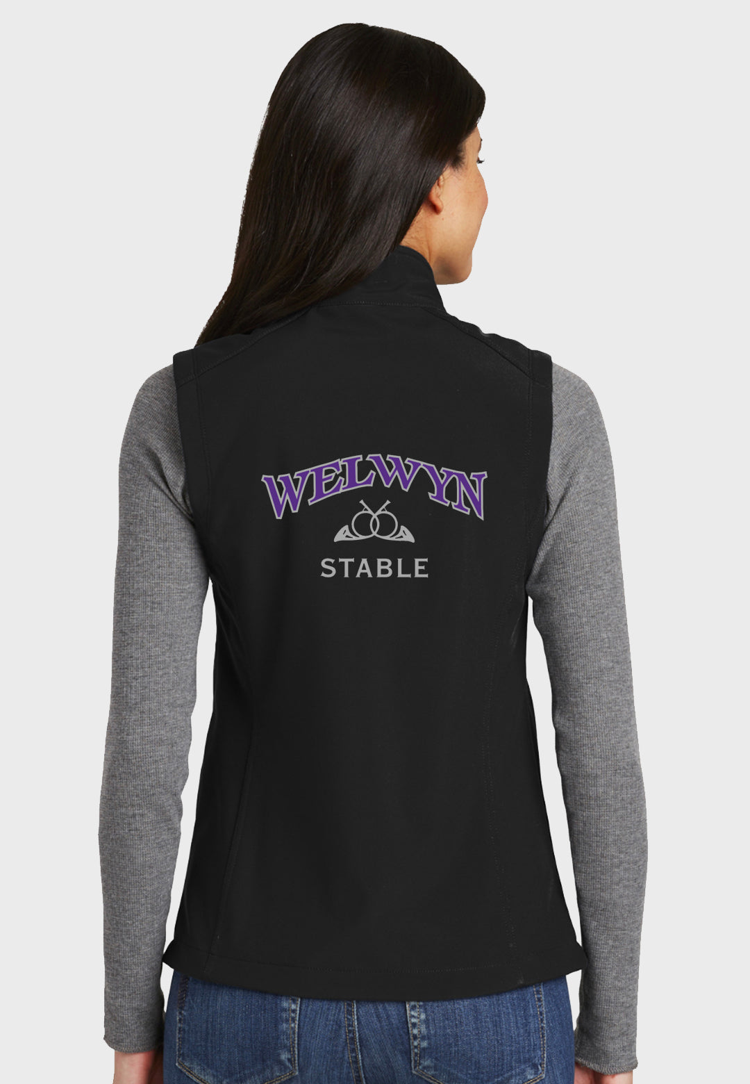 Welwyn Stable Port Authority® Ladies Core Soft Shell Vest - Black – It ...